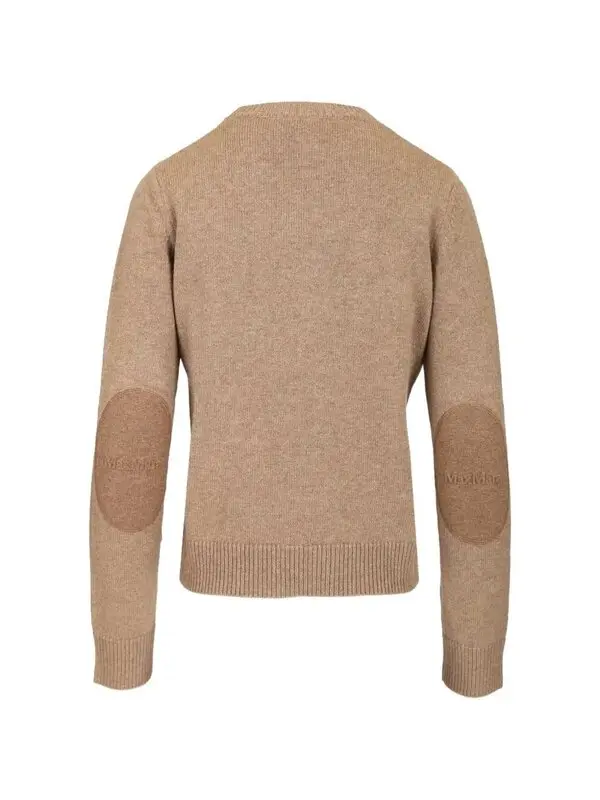Max Mara Fresia Sweater In Wool And Cashmere - Cream