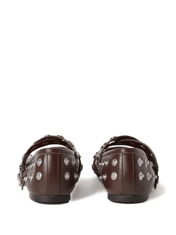 Stella McCartney Ryder Popper Ballerinas - Brown