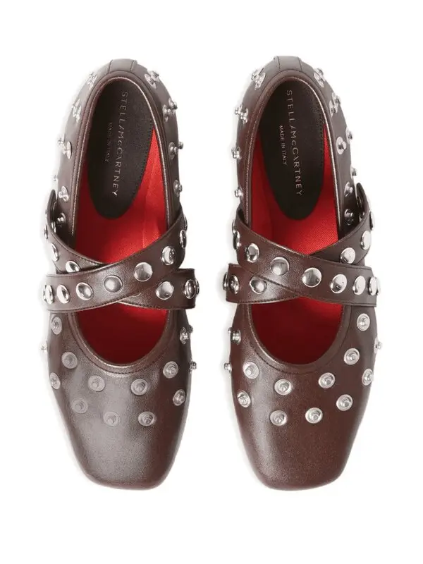 Stella McCartney Ryder Popper Ballerinas - Brown