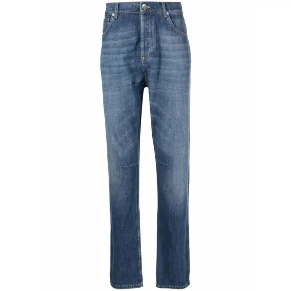 Brunello Cucinelli Denim Regular & Straight-leg Jeans