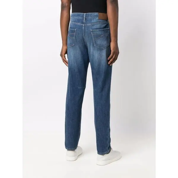 Brunello Cucinelli Denim Regular & Straight-leg Jeans - Blue
