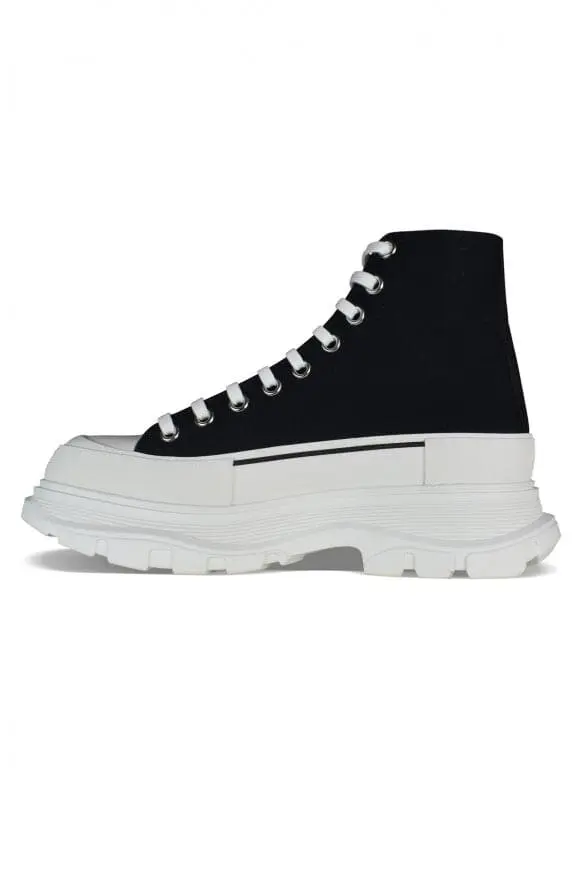 Alexander McQueen Tread Slick Sneakers - Black