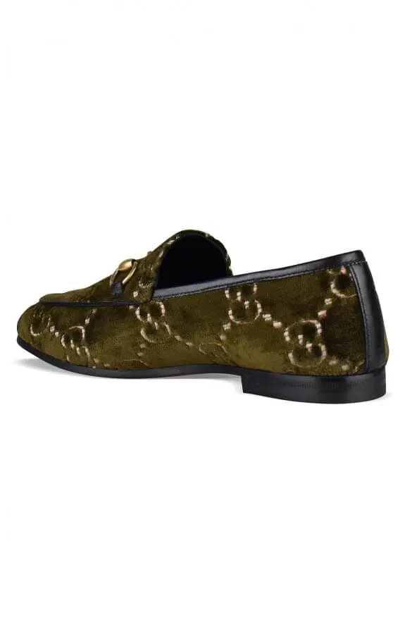 Gucci Velvet Loafers