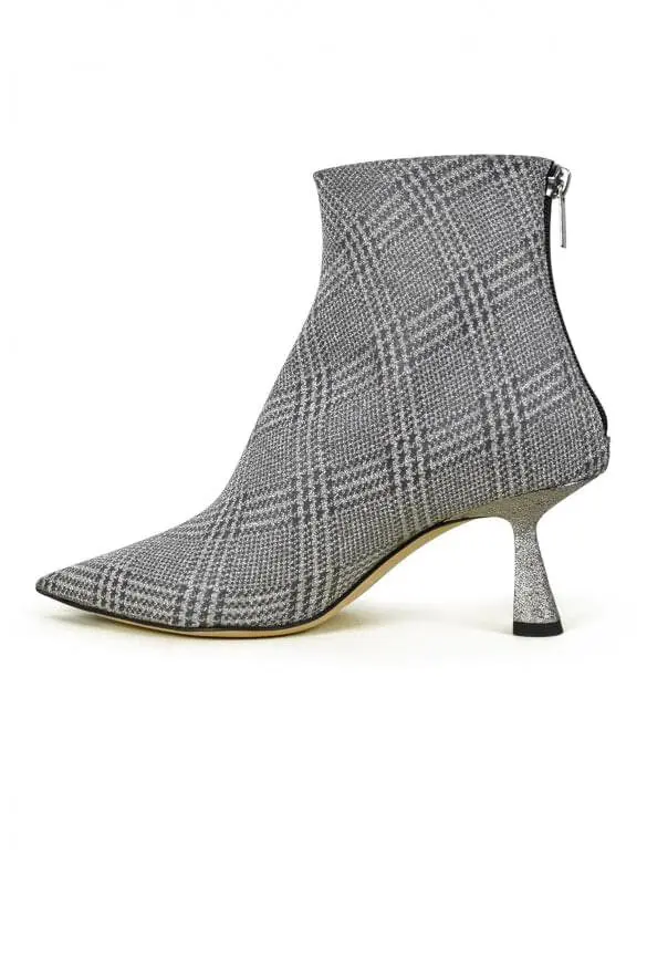 JIMMY CHOO Kix 65 Boots - Silver