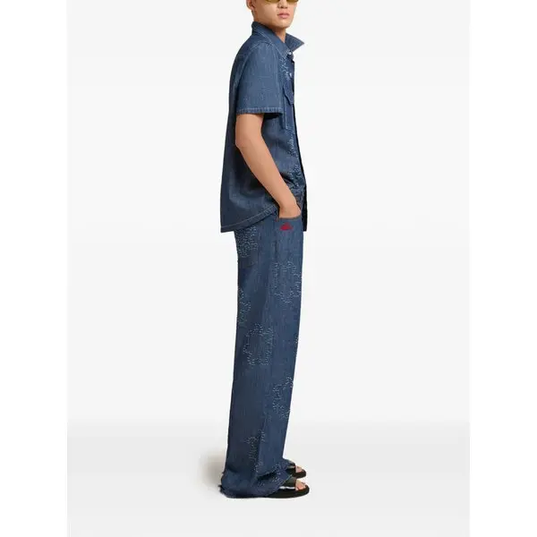 Marni Denim Wide-leg Jeans