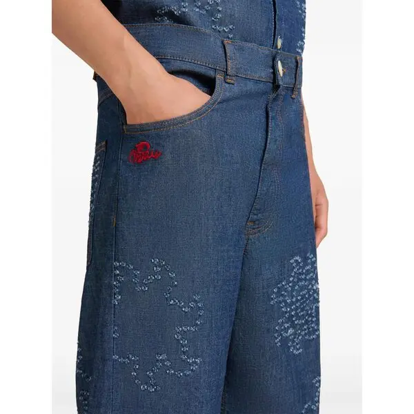 Marni Denim Wide-leg Jeans - Blue
