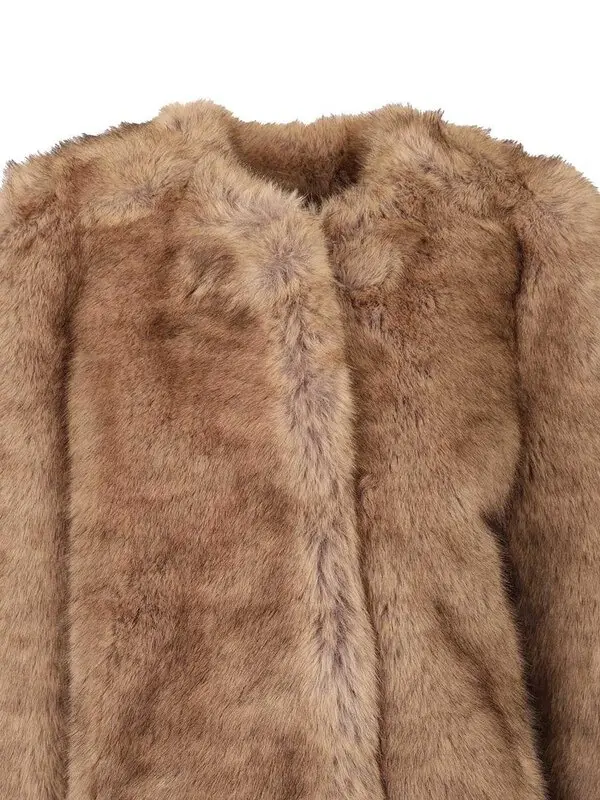 STAND STUDIO Sadie Faux Fur Jacket