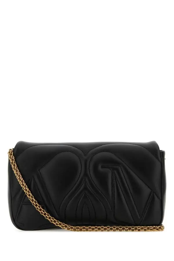 Alexander McQueen Leather Small Seal Shoulder Bag
