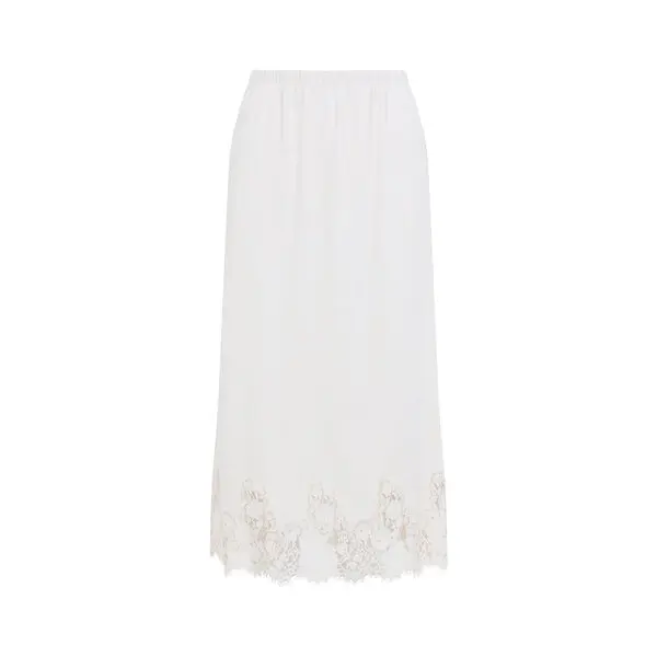 Alberta Ferretti Velvet Pencil Skirt - Multicolor