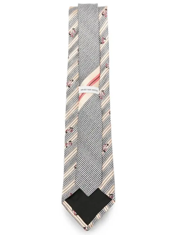 Dries Van Noten Tie 102 Q.4902 M.w.tie Ecr