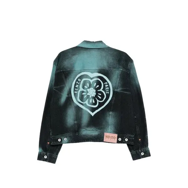 Kenzo Jackets Denim Jackets - Green