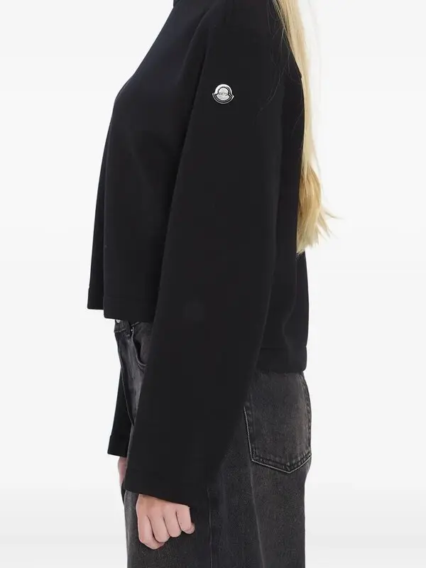 Moncler Cropped Sweatshirt