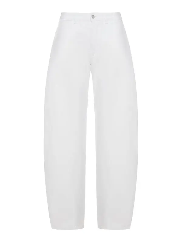 Alaïa Low-waisted Rounded Jeans