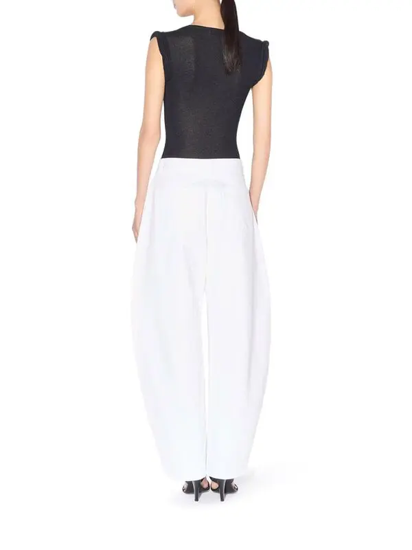 Alaïa Low-waisted Rounded Jeans