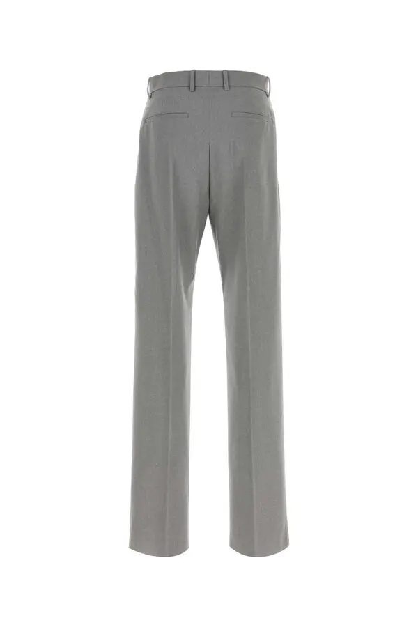 JIL SANDER Grey Wool Pant
