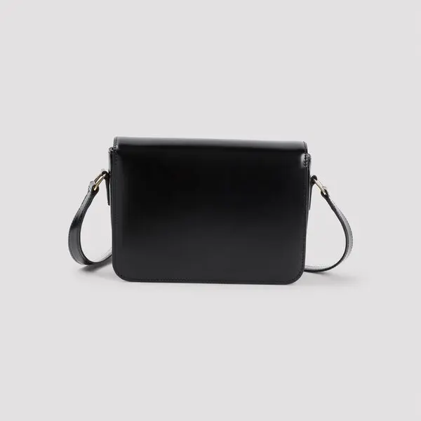 Celine Teen Triomphe Shoulder Bag - Black