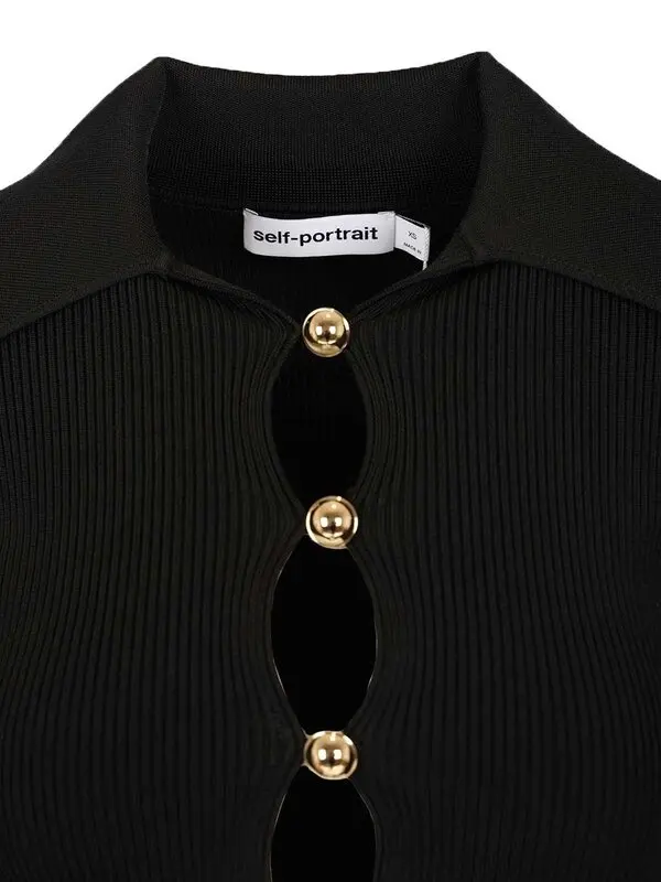 SELF-PORTRAIT Button-up Sweater