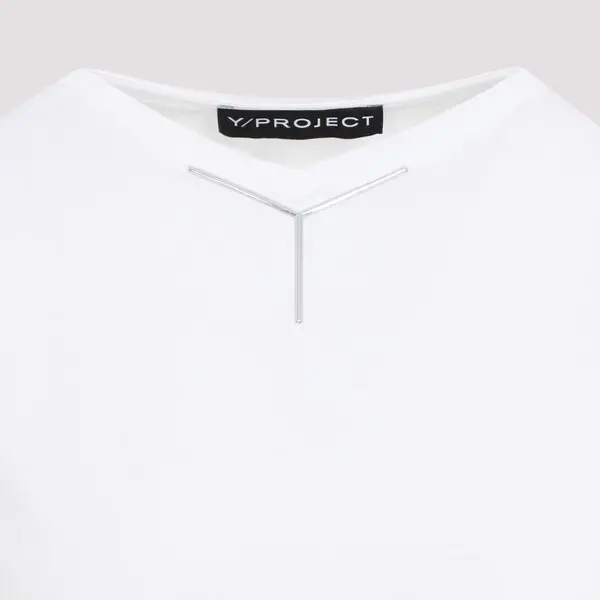 Y/project Y Chrome T-shirt - White