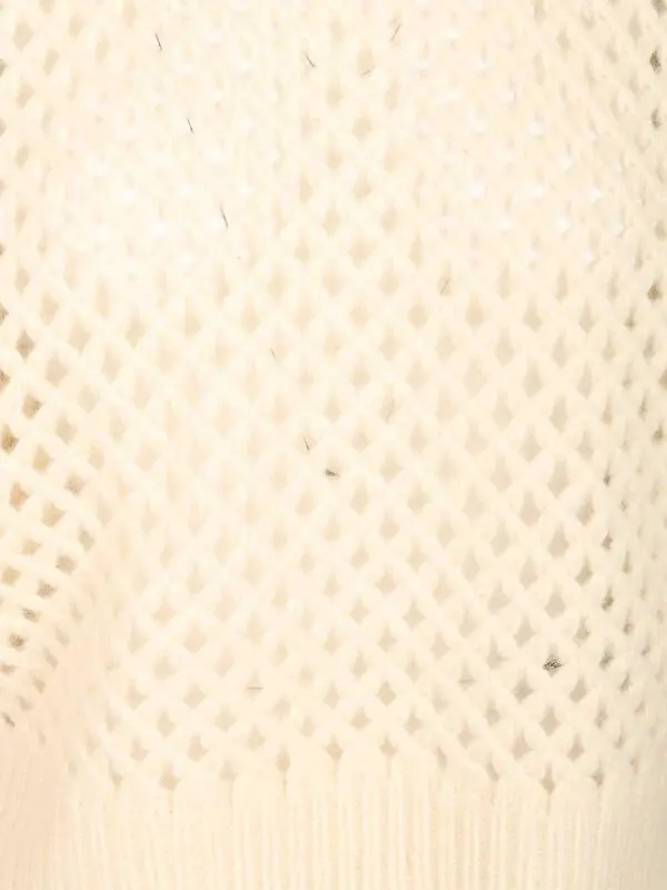 Max Mara Cashmere And Silk Sweater - White