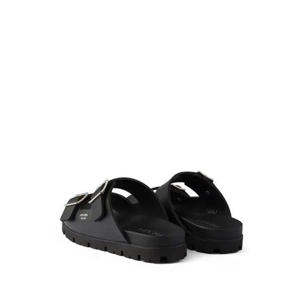Prada Buckled Lug Sole Sandals