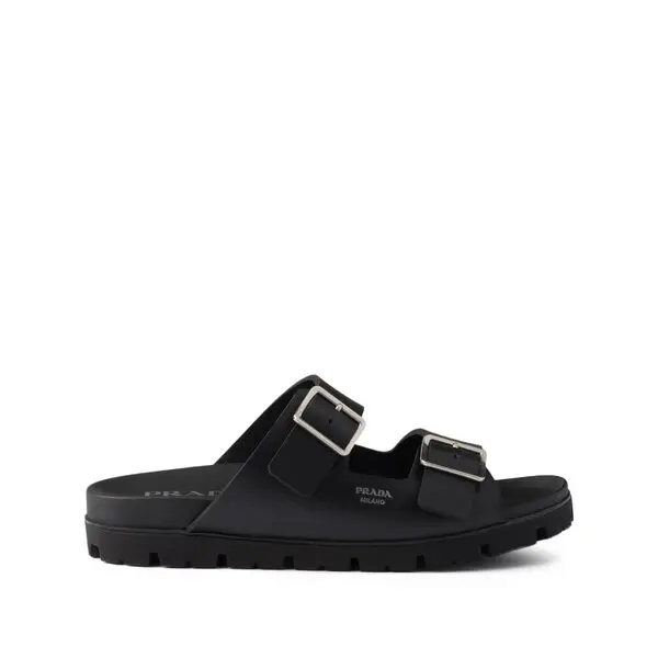 Prada Buckled Lug Sole Sandals