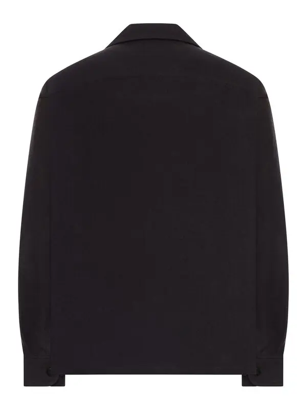 Visvim Wool Overshirt With Patch Pockets
