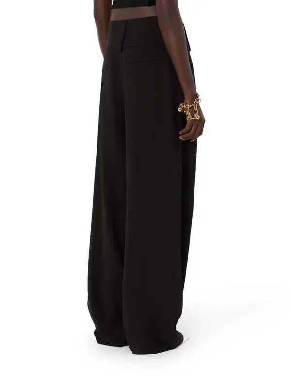 Sportmax Wide Satin Trousers