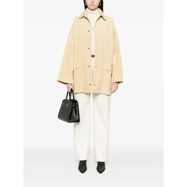 TOTEME Neutrals Coats Single Breasted Coats