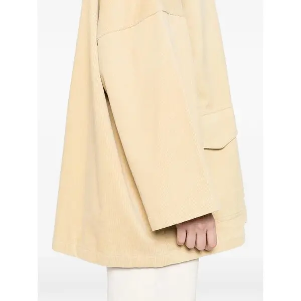 TOTEME Single Breasted Coat - Cream