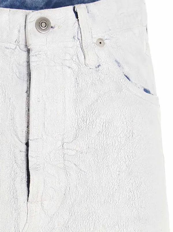 MAISON MARGIELA Bianchetto Denim Skirt