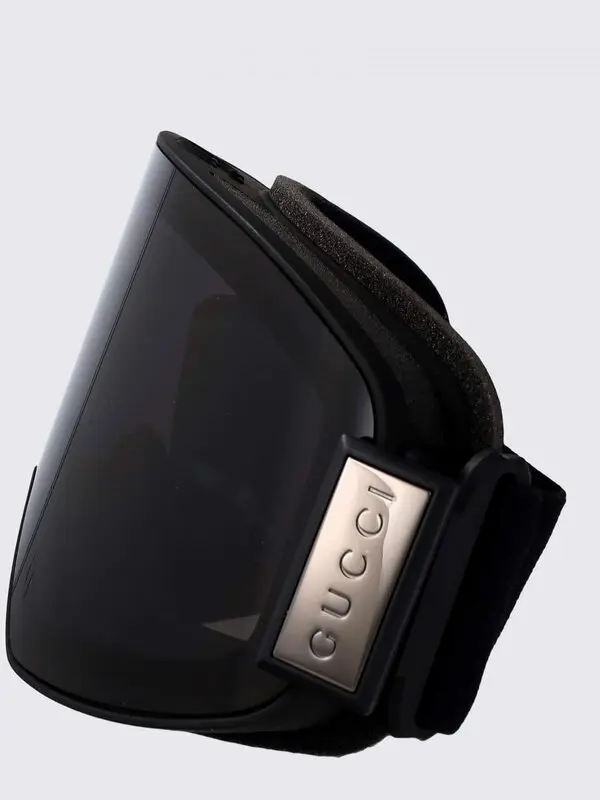 Gucci Acetate Ski Goggles With Engraved Logo And Adjustable Strap