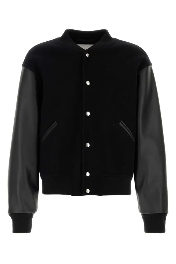 JIL SANDER Wool Bomber Jacket