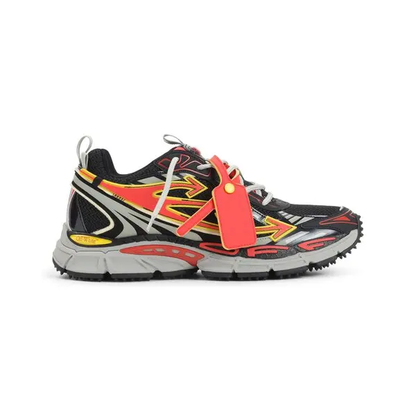 Off-White M-be Right Back Mesh Sneakers - Red