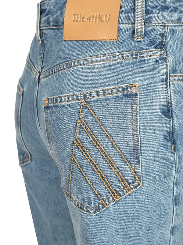 Attico Denim Long Trousers