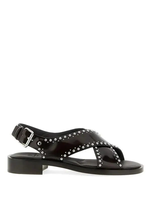 Church's Remi Leather Sandals With Studs