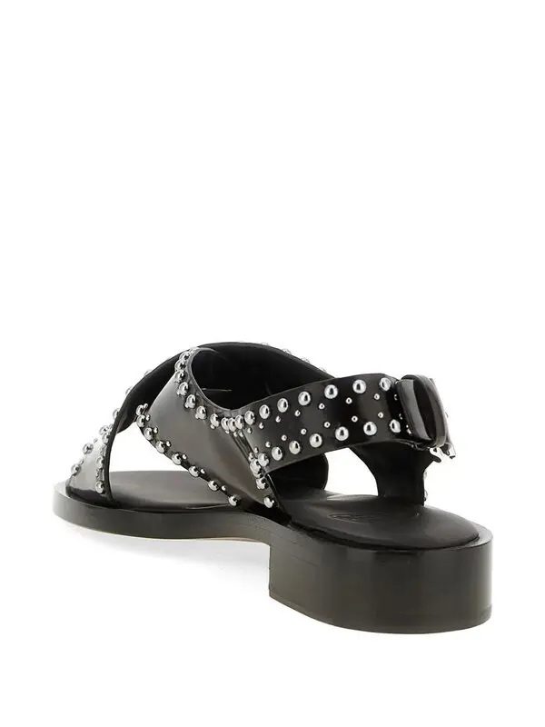 Church's Remi Leather Sandals With Studs