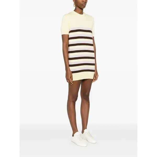 Gucci Striped Short Sleeve Top