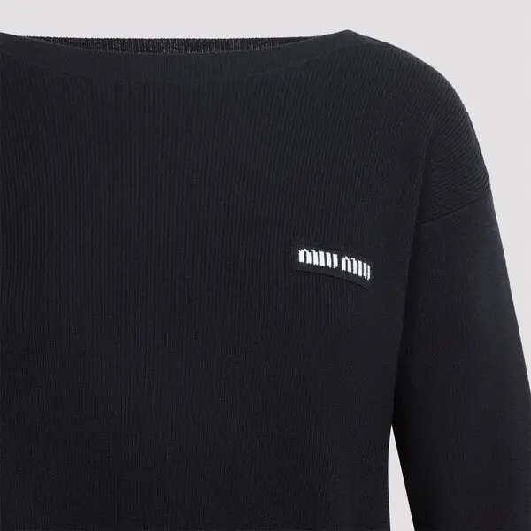 Miu Miu Boat-neck Sweater