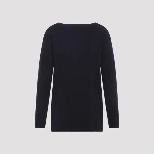 Miu Miu Boat-neck Sweater - Blue