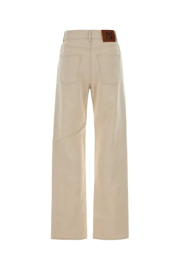 Fendi Sand Denim Jeans - Brown