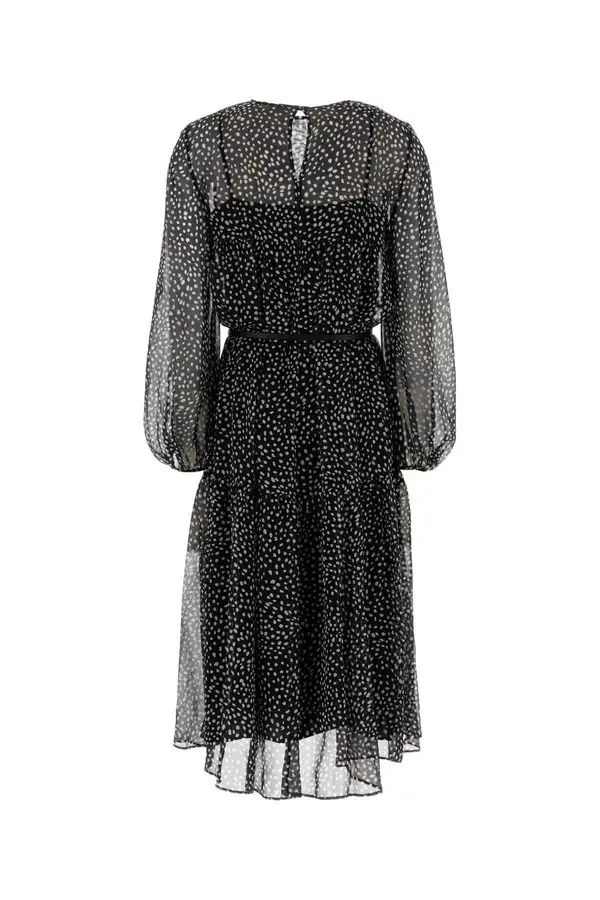 Max Mara Printed Silk Campo Dress