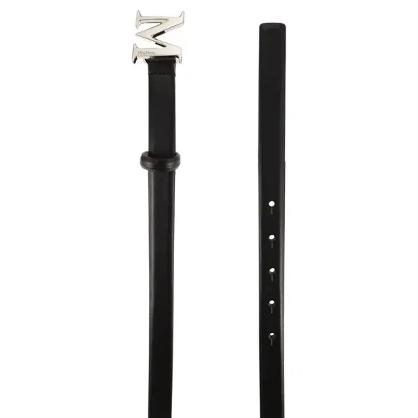 Max Mara Skinny Leather Belt