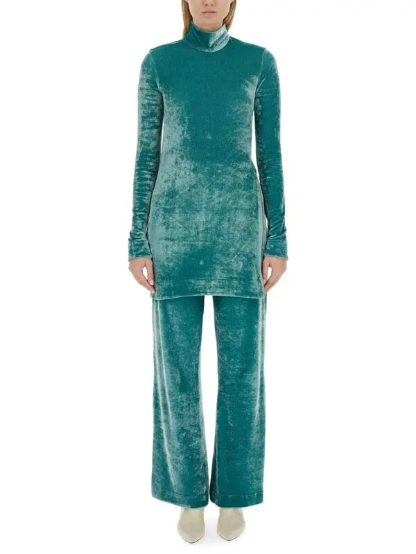 JIL SANDER Long Sleeve Turtleneck Top - Multicolor