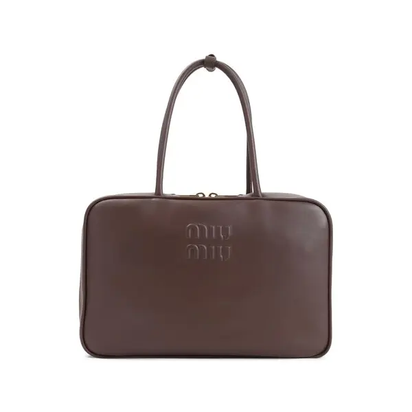Miu Miu Beau Shoulder Bag - Brown
