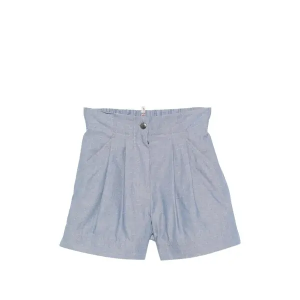 Moncler Pleated Shorts - Blue