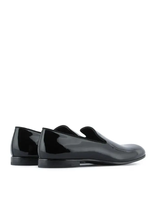 Giorgio Armani Patent Leather Loafers