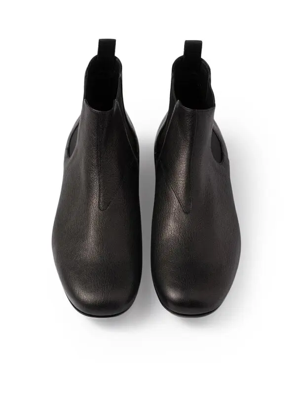 Prada Leather Chelsea Boots