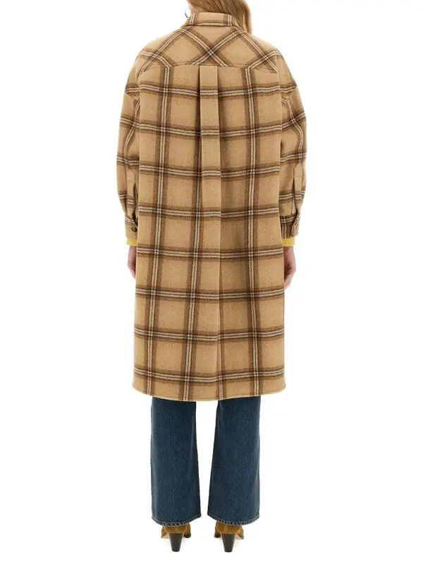 Isabel Marant Étoile Coat Fontizia - Cream