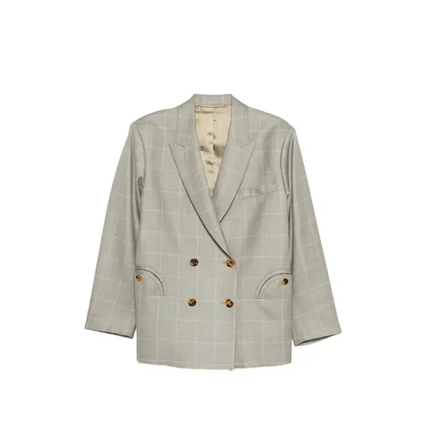 BLAZÉ MILANO Grey Jackets Fitted Jackets