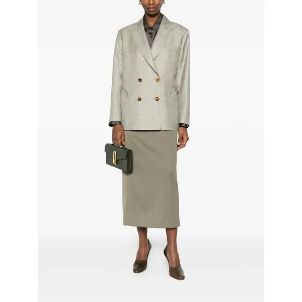BLAZÉ MILANO Grey Jackets Fitted Jackets